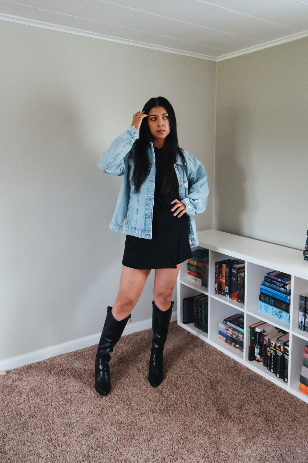 Versatile Oversized Denim Jacket Outfit Ideas - Mazciel